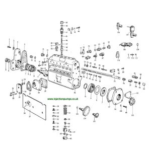 CAV AAL6 and AAR6 injection pump seal repair kit - Diesel Injection Pumps