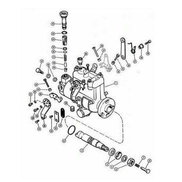 Seal repair kit for Stanadyne DB and DC pumps - Diesel Injection Pumps