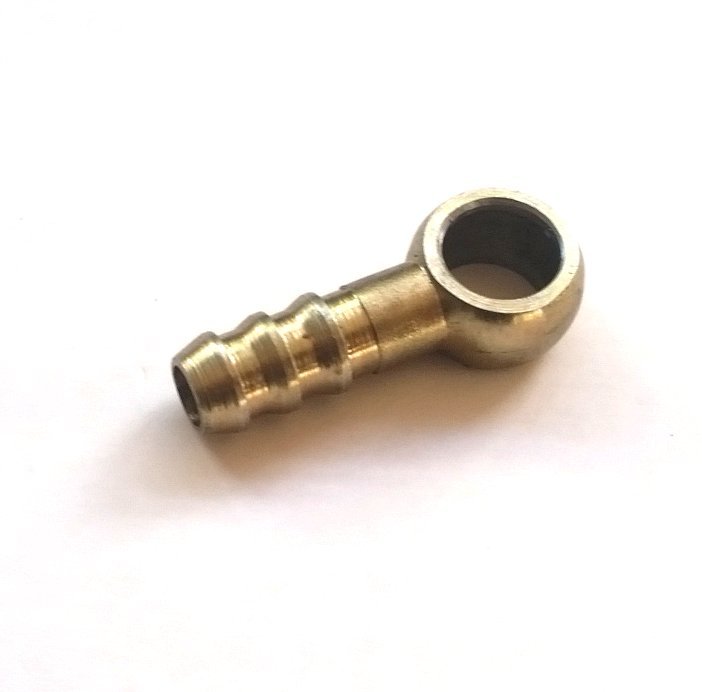 Banjo 1/2" single inlet/outlet with 10mm barb - Diesel Injection Pumps