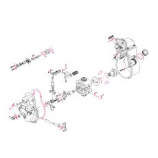 Seal repair kit for Bosch RQ and RQV type governor - Diesel Injection Pumps