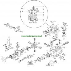 Bosch VE driveshaft 1466100405 - Diesel Injection Pumps