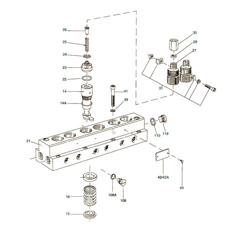 Plunger and element for Simms Majormec pumps 512748-21 - Diesel ...