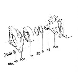 Shim washer for Simms SPE3A, SPE4A, SPE6A and Minimec camshaft end ...