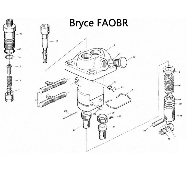 Exploded diagrams - Diesel Injection Pumps