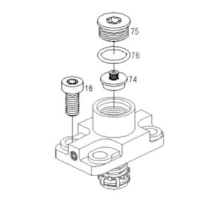 Suction valve O ring for Bosch CP1H3 pumps - Diesel Injection Pumps