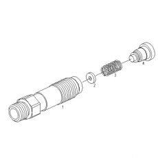 Fuel delivery valve spring for VE pumps 1464611778 - Diesel Injection Pumps