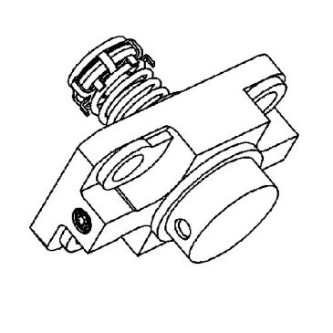 Bosch CP1H3 cylinder head plunger and barrel element assembly ...