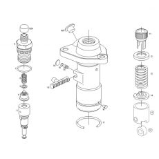 Exploded diagrams - Diesel Injection Pumps
