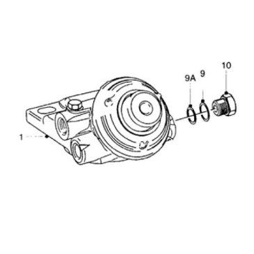 CAV Lucas Delphi filter head plug 1/2" UNF. 7111-312 - Diesel Injection ...