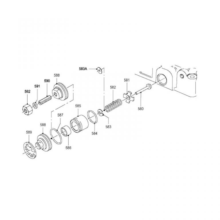 Lucas CAV DPS and DP200 excess fuel mechanism large O ring - Diesel ...