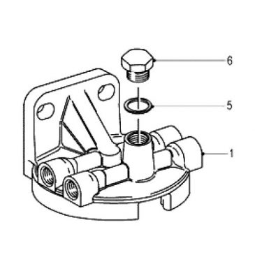 Lucas CAV filter bleed screw copper washer M10. 5936-058S - Diesel ...