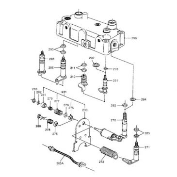 Lucas CAV DPS and DP200 excess fuel shaft O ring - Diesel Injection Pumps