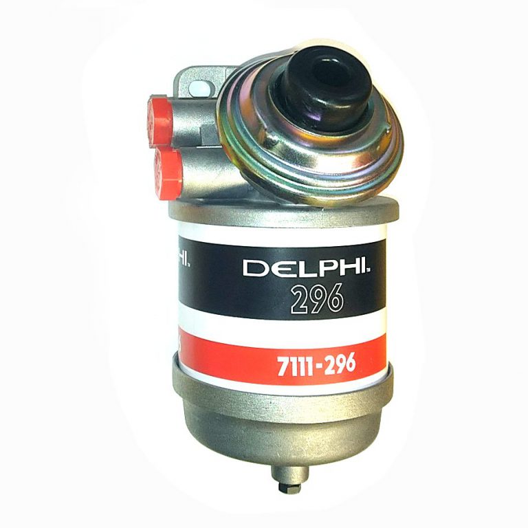 Lucas Delphi filter unit. M14 left hand fittings with primer and metal ...