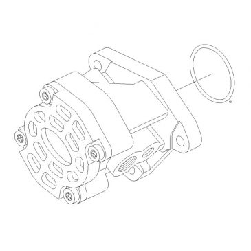 Bosch CP3 low pressure gear pump seal 9900362585 - Diesel Injection Pumps