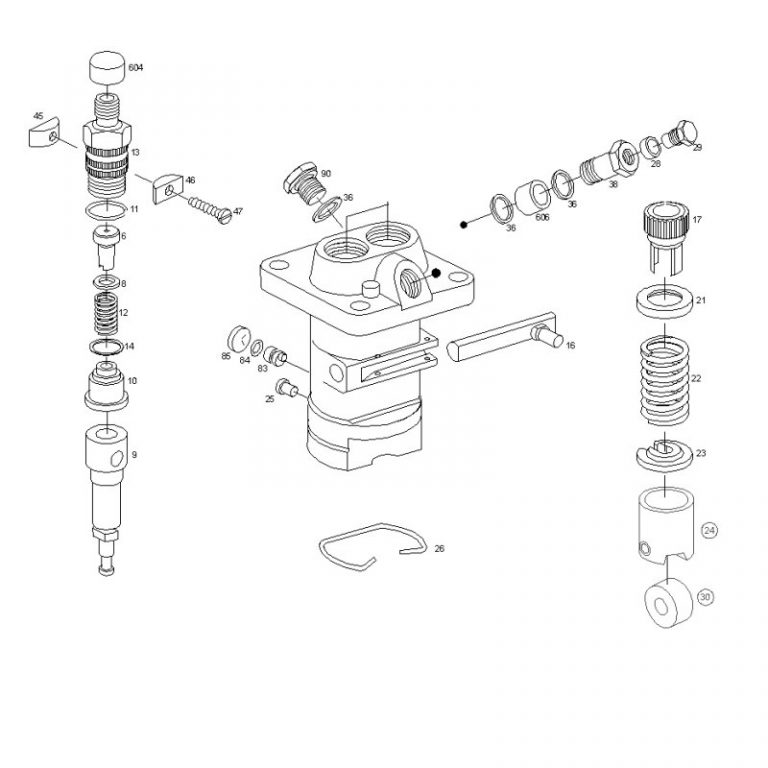 Control rack for Bosch PFR2K pumps 3416002023 - Diesel Injection Pumps