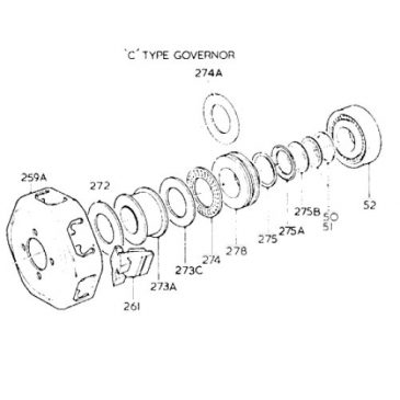 Simms Minimec governor thrust bearing 504951 – Diesel Injection Pumps