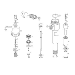 Bosch common rail injector inlet connector F00VC16024 - Diesel ...