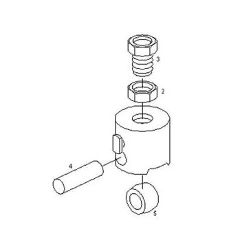 Tappet and roller for some Bosch PE pumps 1418720025 USED - Diesel ...