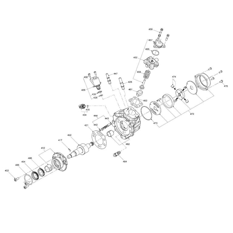 Delphi DFP6 plunger return spring - Diesel Injection Pumps
