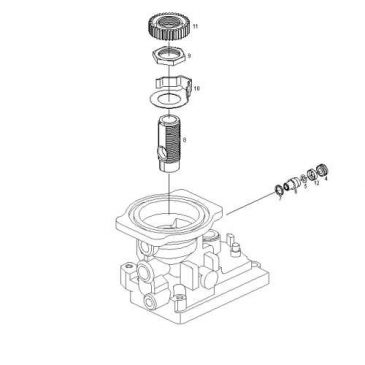 Boost pin guide bush for Bosch rotary VE injection pumps 1460364306 ...